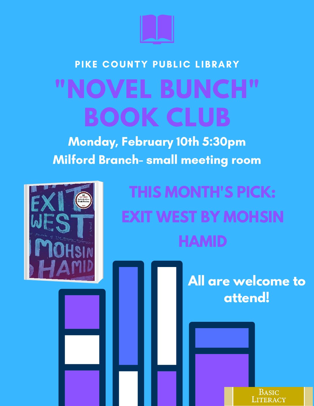 "Novel Bunch" Book Club - Pike County Public Library