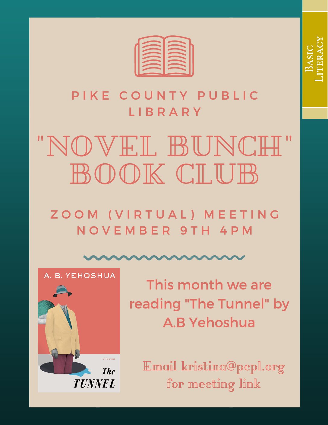 A "Novel Bunch" Book Club - Pike County Public Library