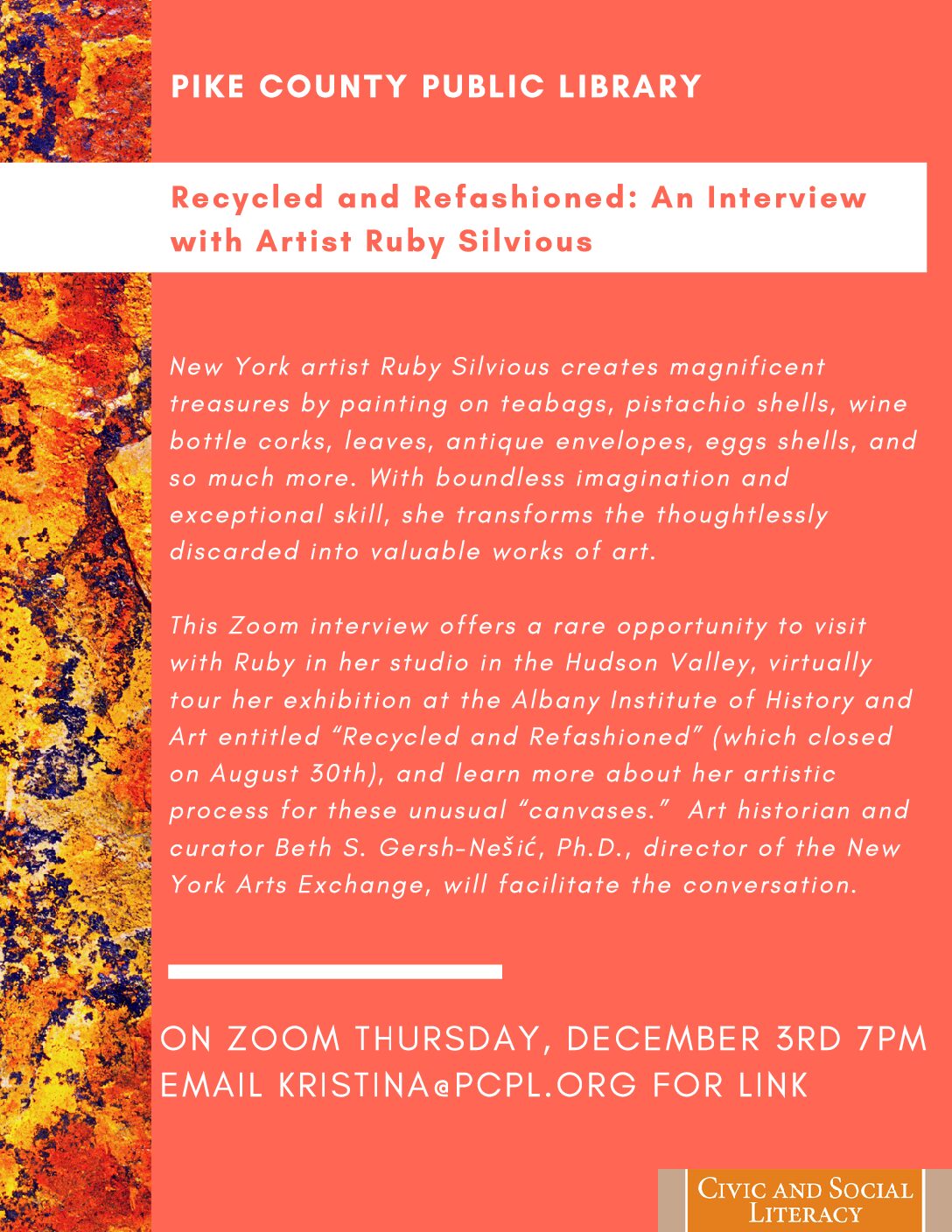 Artist Interview - Pike County Public Library